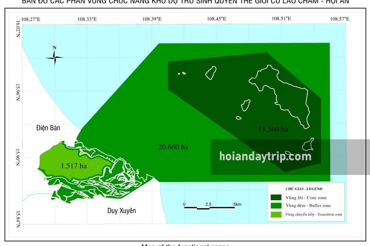 Cham Island Vietnam Map 2025 - Golden Hands Bridge Tours